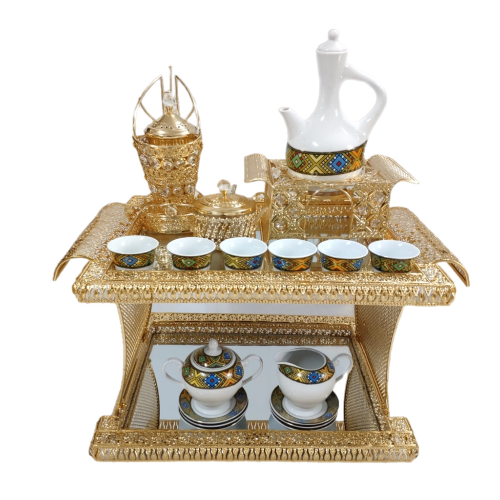 4 PCS Gold Rekebot Set (Type F) FT764 | Selamta L.L.C