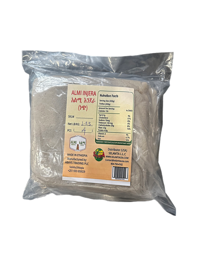 Teff Injera White (4pcs per bag) | Selamta L.L.C